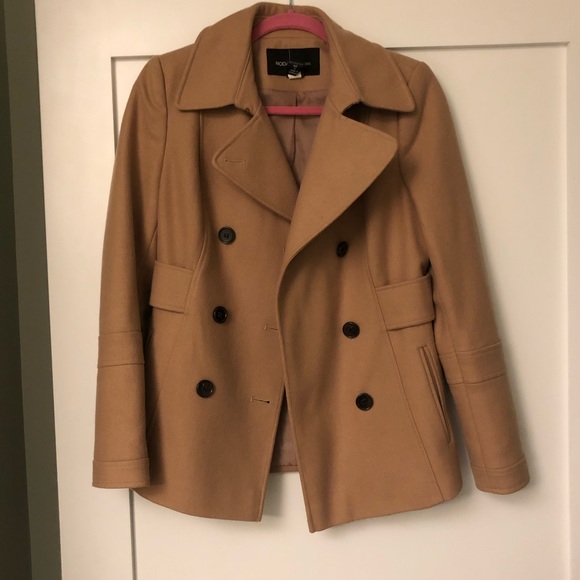 Moda International | Jackets & Coats | Camel Colored Pea Coat | Poshmark